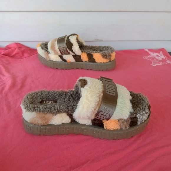 UGG | Shoes | Ugg Cali Collage Fluffita Sheepskin Fluff Platform ...